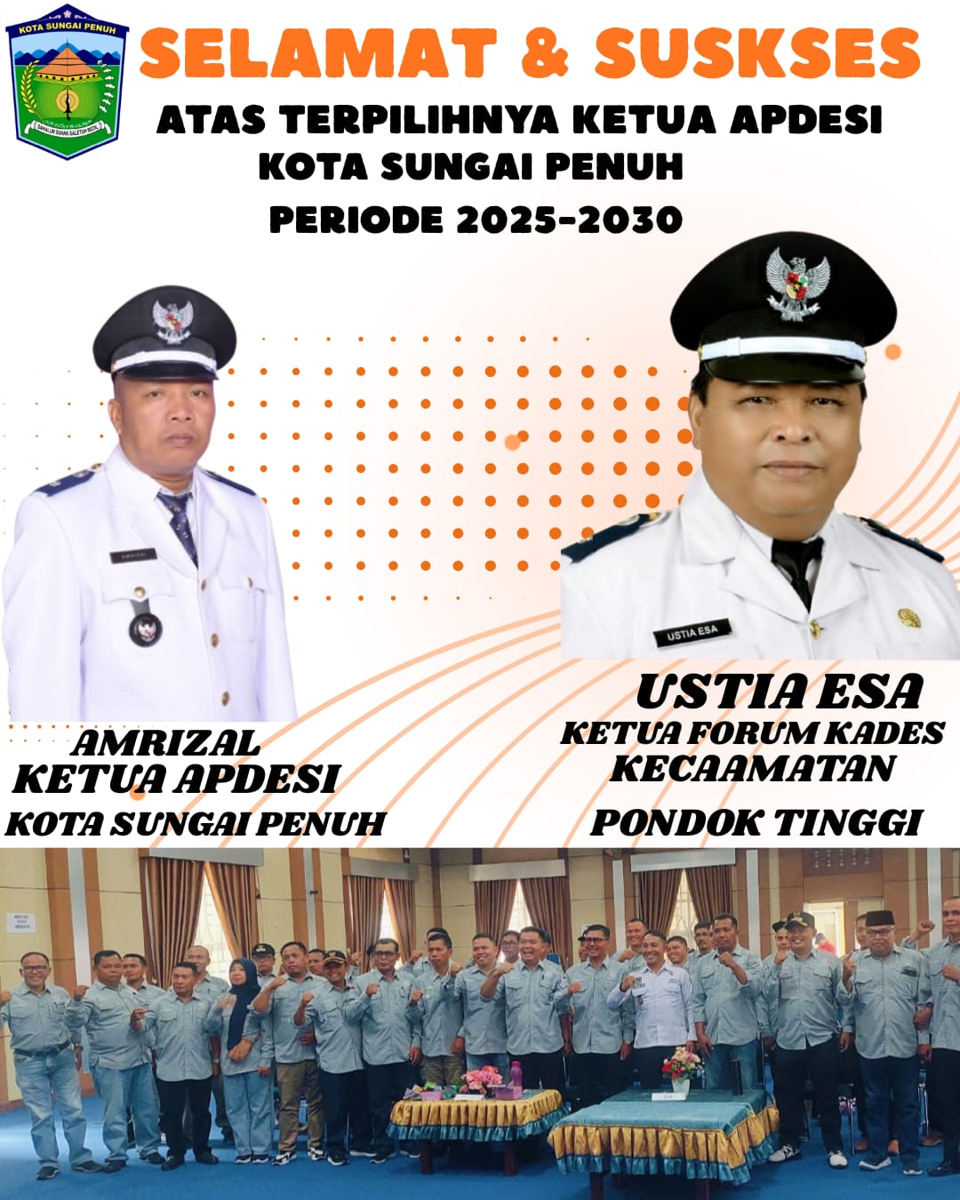 Selamat dan Sukses Kepada Ketua APDESI Terpilih - targetlink